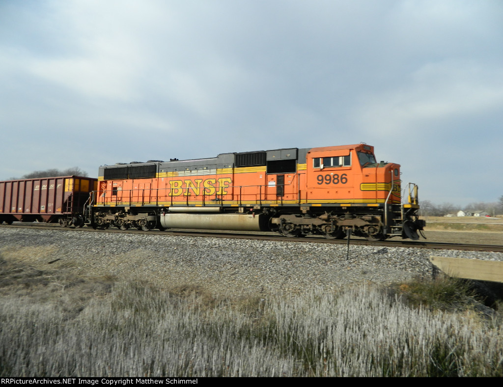 BNSF 9986 - DPU